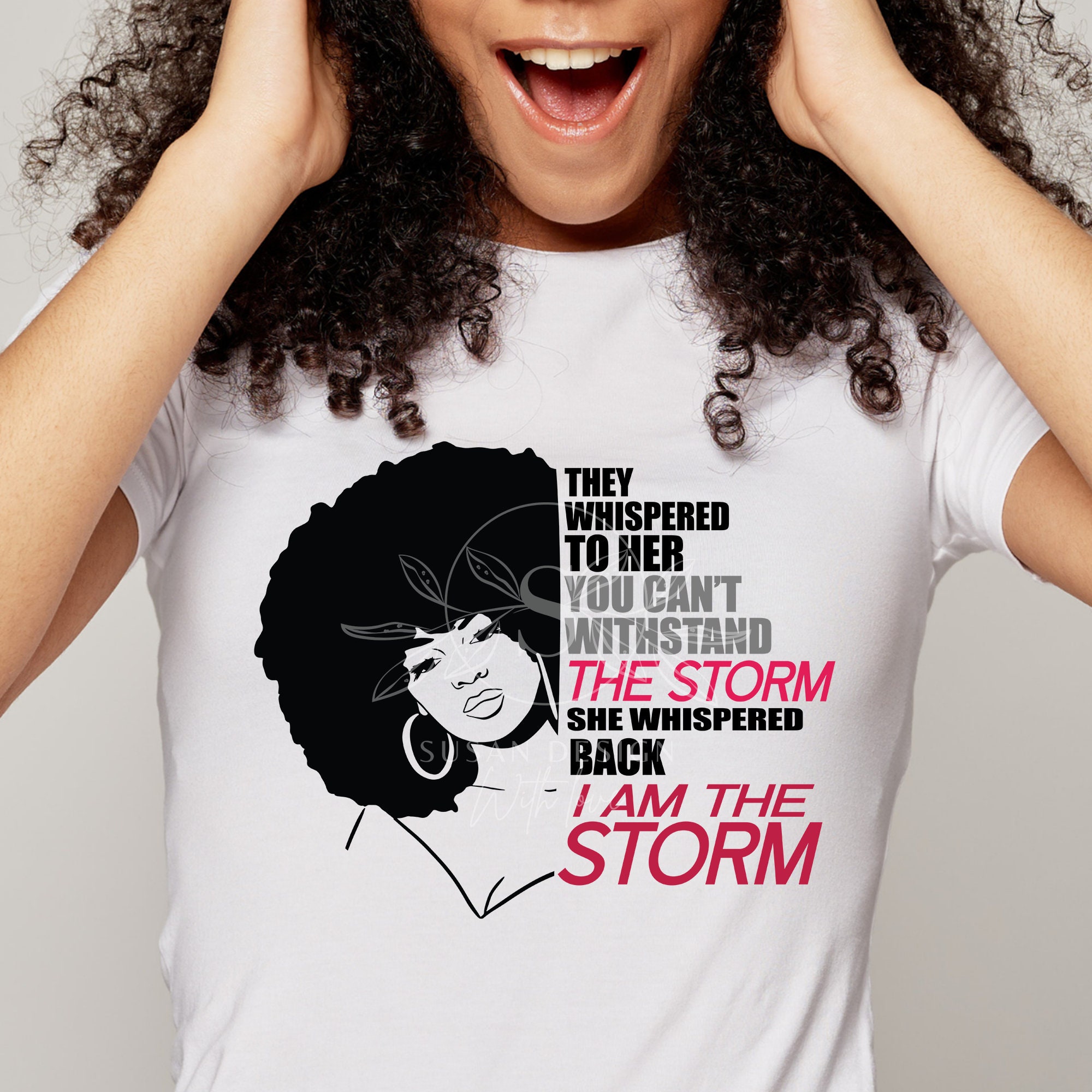 Black Woman I'm the Storm Svg Bundle Black Girl Magic - Etsy
