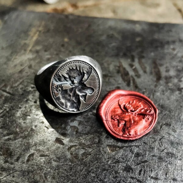 Wax Seal Ring - Etsy