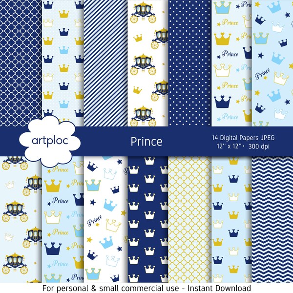 Royal Blue Crown - Etsy