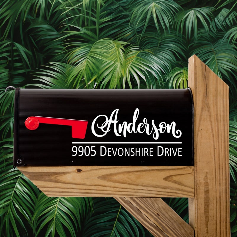 Mailbox Decal - Etsy