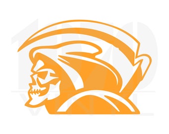 Grim Reaper Decal | Etsy