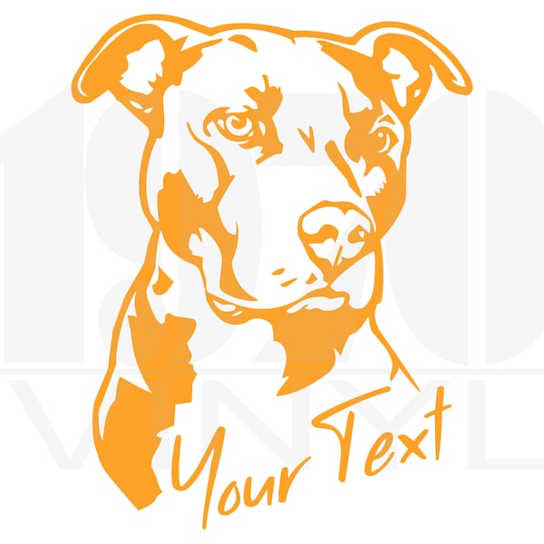 Pit Bull Decal - Etsy