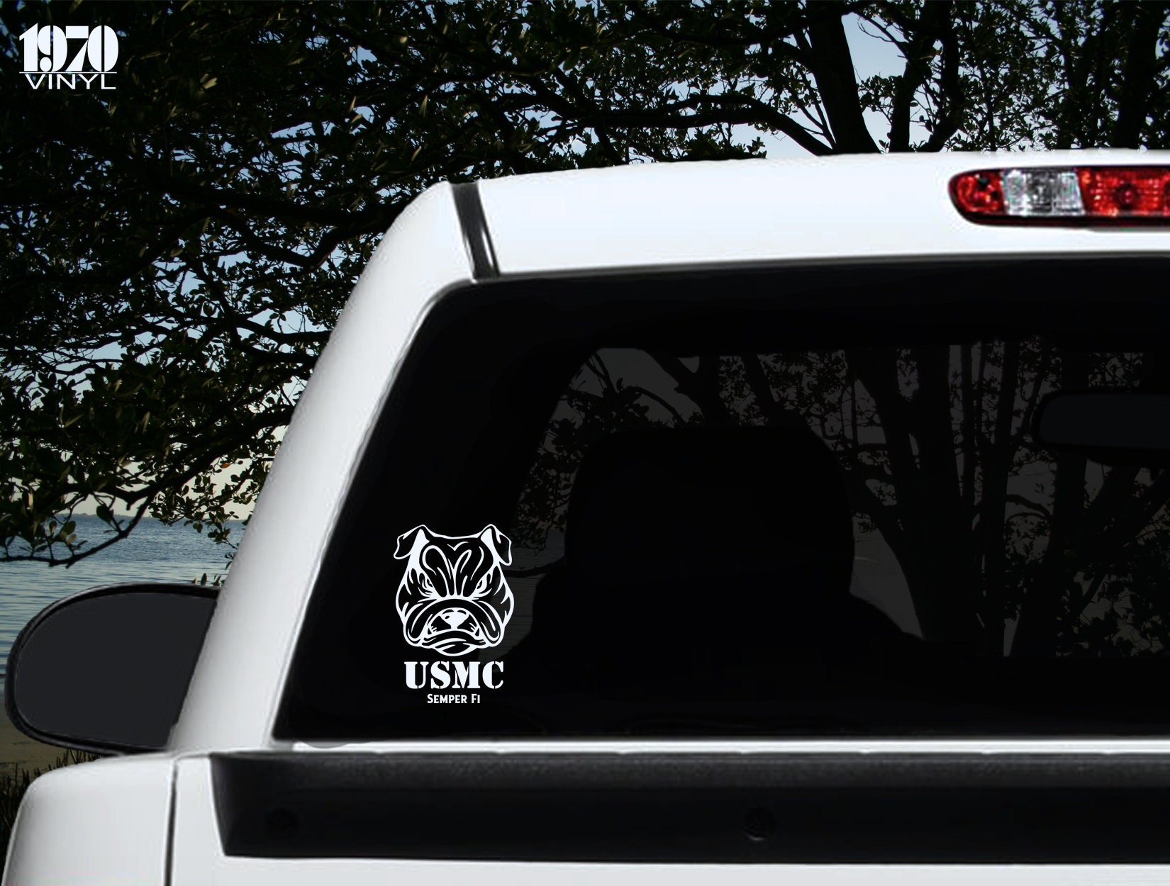 USMC Semper Fi Vinyl Decal United States Marine Corps | Etsy