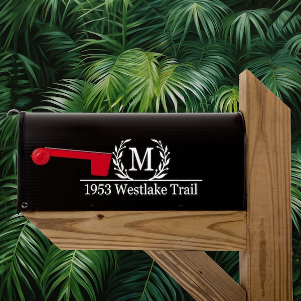 Mailbox Decal Farmhouse - Etsy