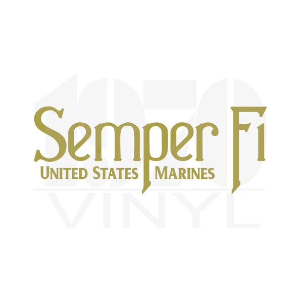 Semper Fi - Etsy
