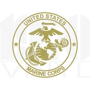 US Marine Corps EGA Seal Vinyl Decal – Semper Fi - Etsy