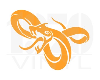 Cobra Snake Viper Serpent Vinyl Decal Window Decal Tumbler - Etsy