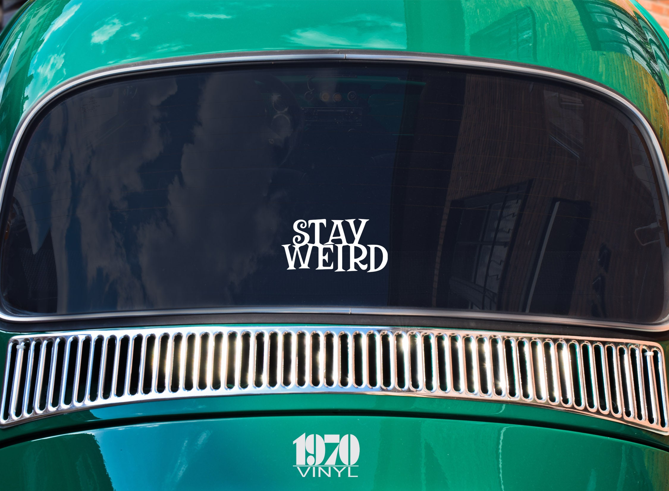 Stay Weird Vinyl Decal Car Decal Window Decal Truck - Etsy