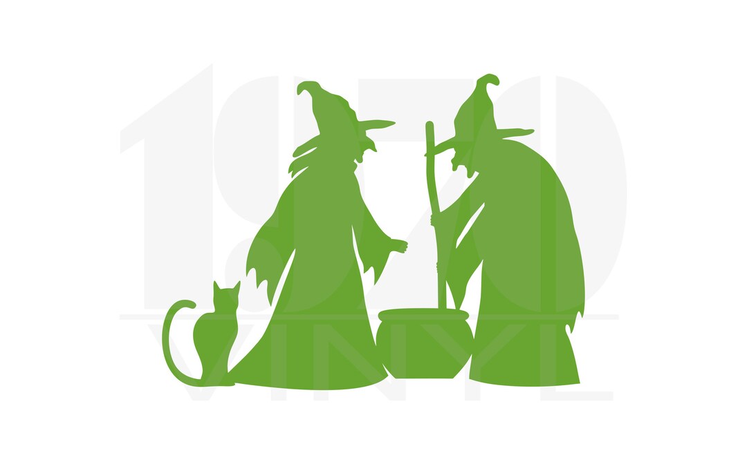 Witches Brew Halloween Vinyl Decal- Halloween Decoration - Etsy