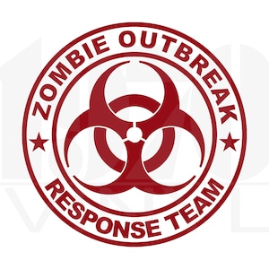 Zombie Outbreak Response Team Vinyl Decal - Etsy