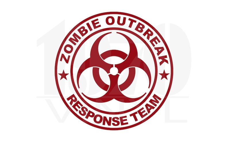 Zombie Outbreak Response Team Vinyl Decal - Etsy