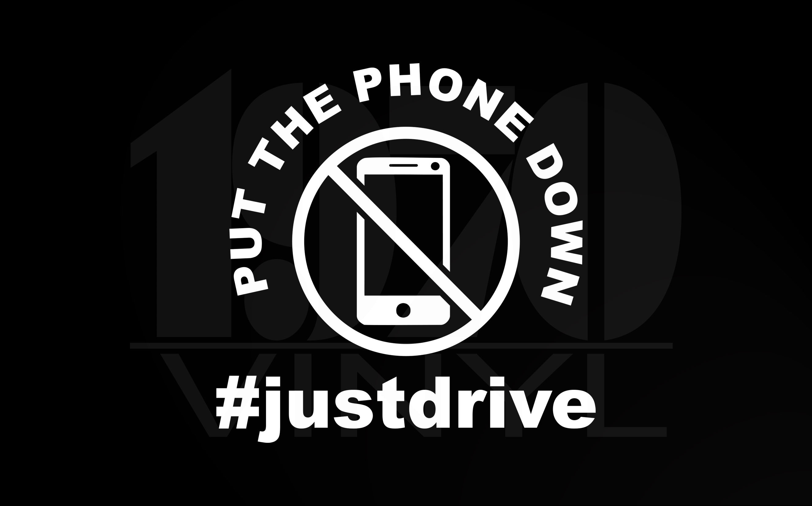 Put The Phone Down Vinyl Decal Distracted Driving Awareness | Etsy