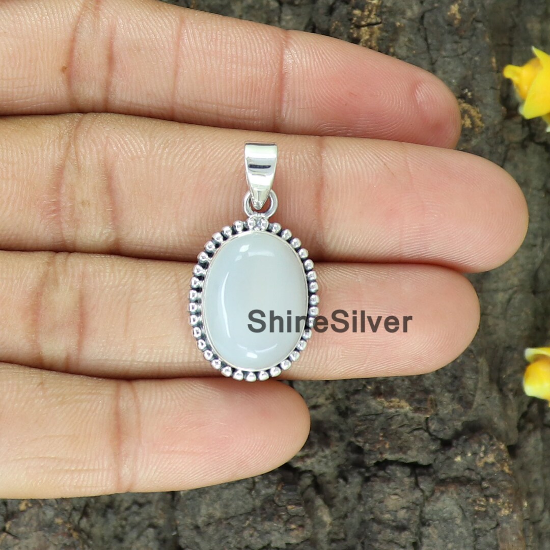 Moonstone Pendant,925 Silver Pendant, Gemstone Pendant Jewelry ...