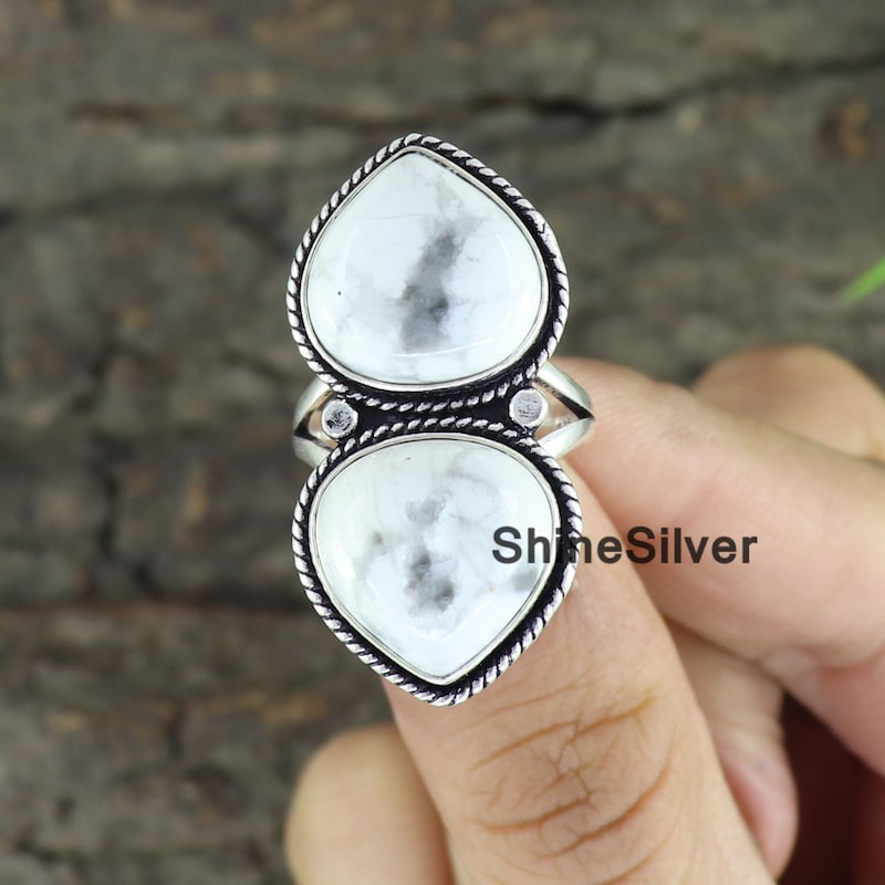 Howlite Jewellery - Etsy