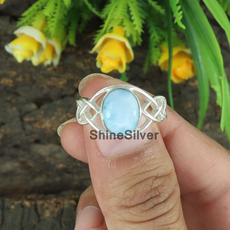 Larimar Ring - Etsy