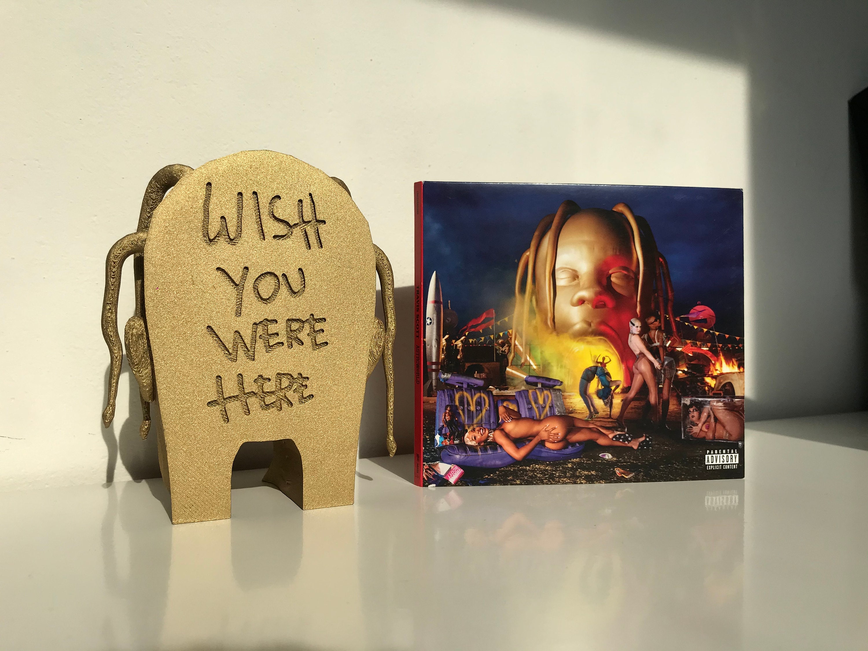 Travis Scott Astroworld Head Cover Album 3D Printed Figure Toy - Etsy
