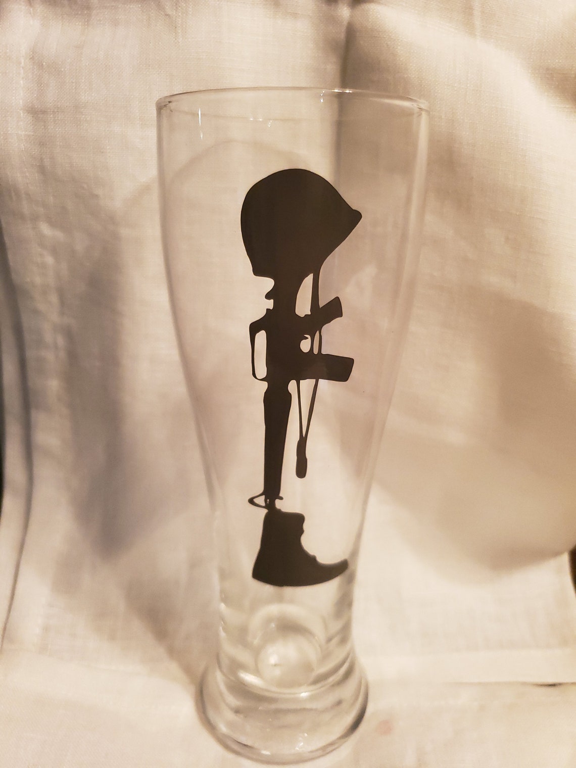 Fallen Military Memorial Beer Glass - Etsy