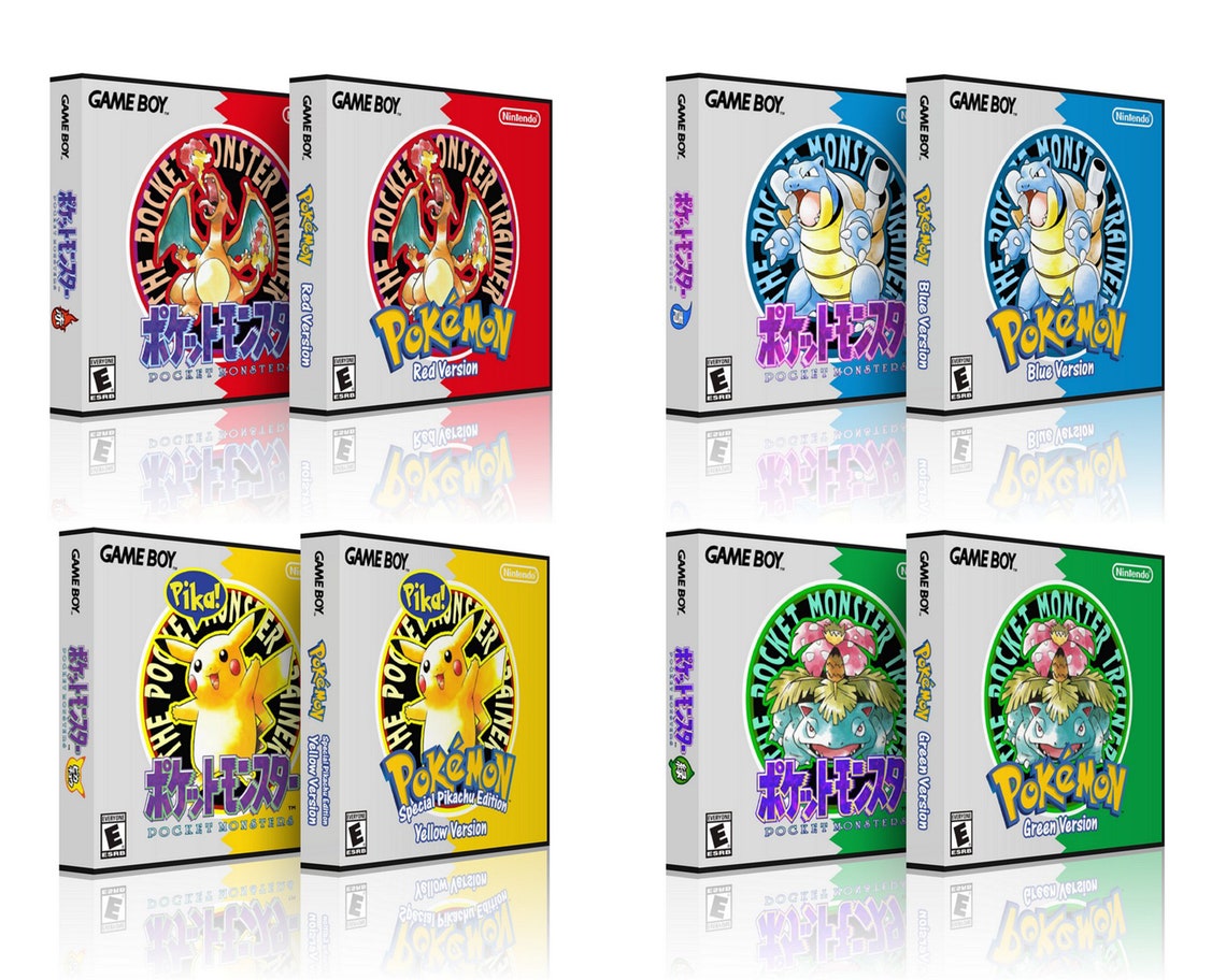 Retro Inspired Pokemon Covers - Etsy