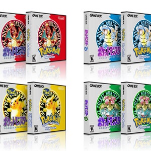 Retro Inspired Pokemon Covers | Etsy