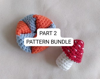 Crochet Fidget Toy PART 1 Pattern Bundle, Includes 4 Fidgets to Make ...