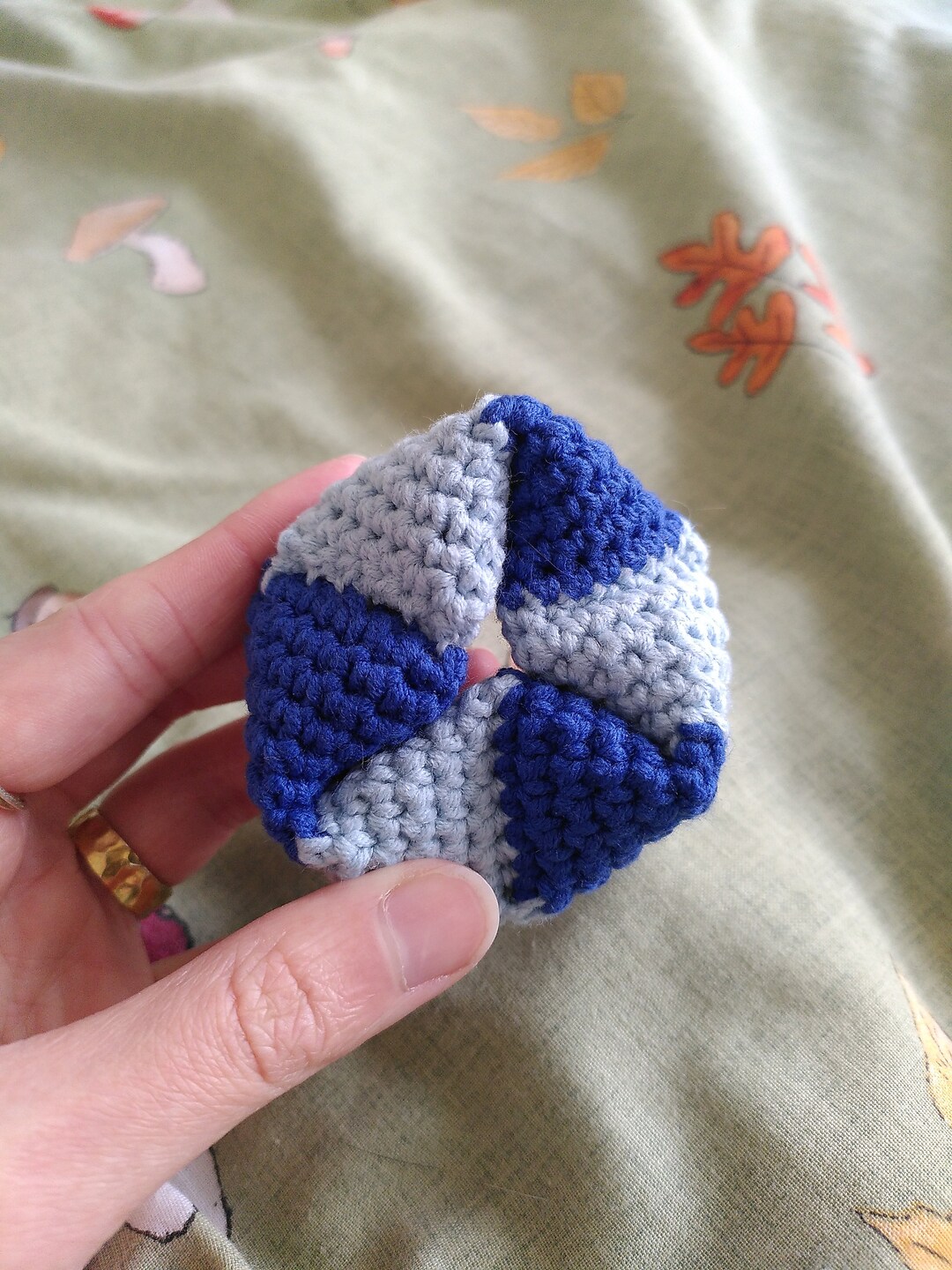 Flexagon Crochet Fidget Toy for Anxiety and Stress Relief. Handmade ...