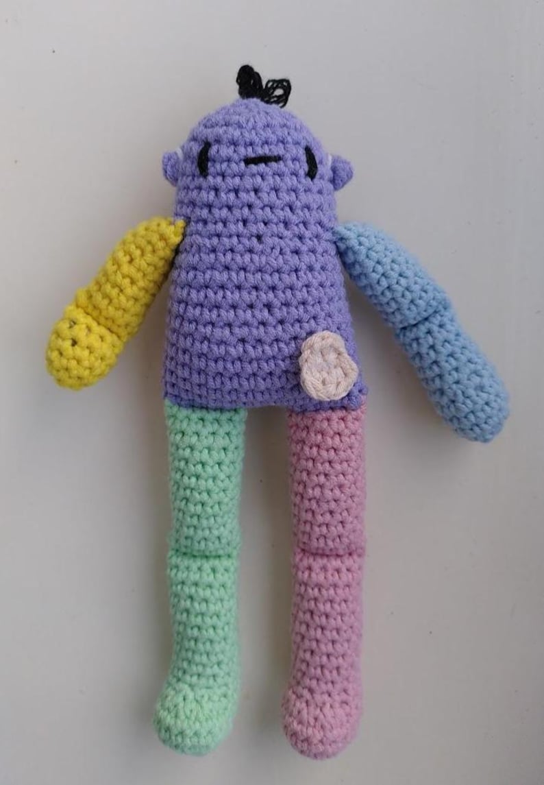 Alex the Adapted Doll Crochet Bundle Pattern. Customisable Doll With ...