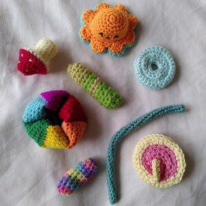Handmade Click Clack Crochet Fidget Toy for Stress Relief - Etsy