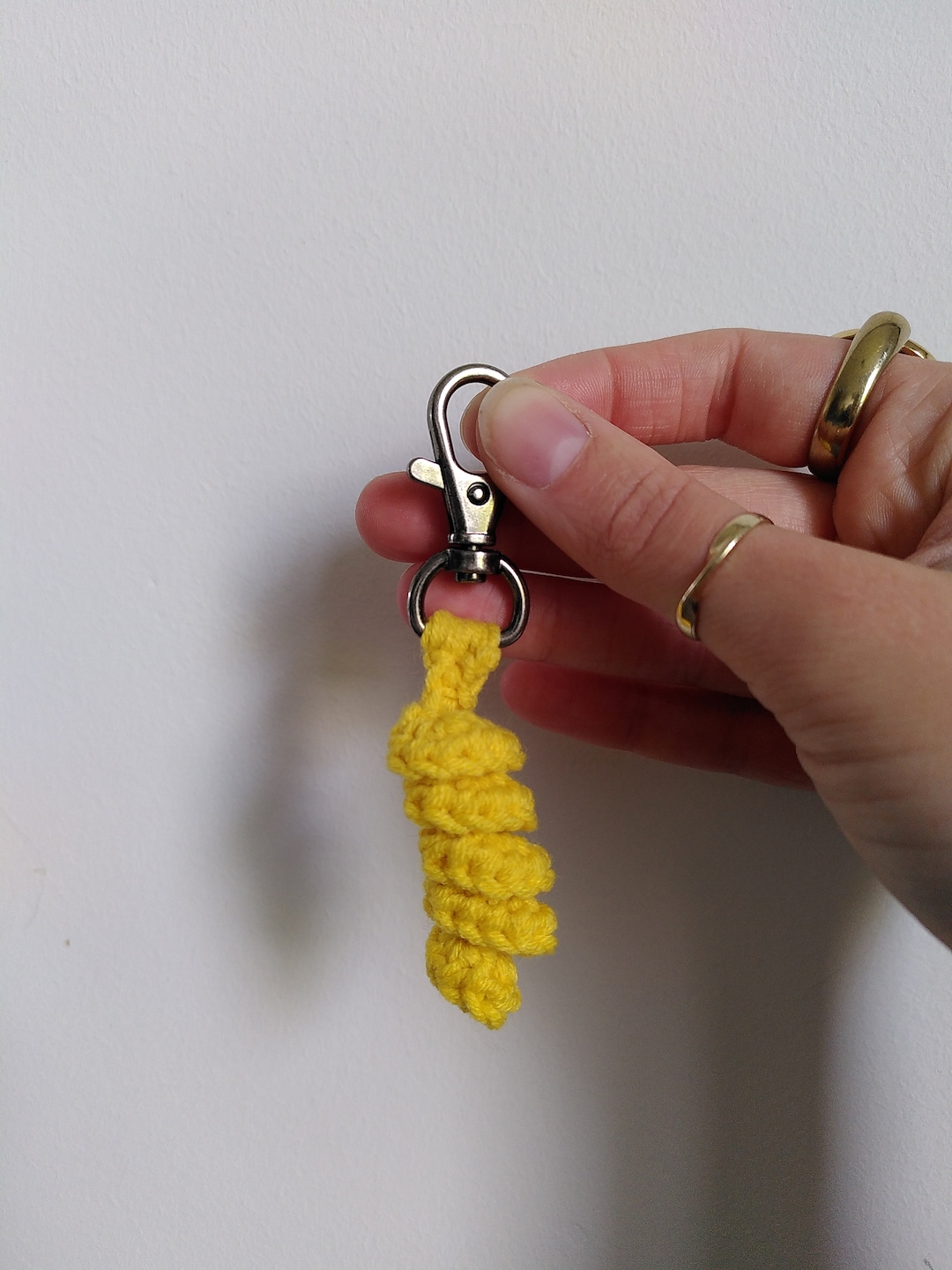 Keychain Twirl-it Crochet Fidget Toy for Anxiety or Stress Relief ...