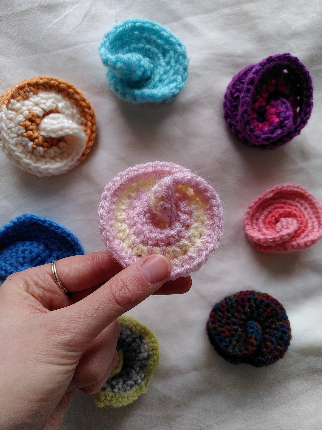 Mobius/ Infinity Loop Crochet Fidget Toy. Pick Your Own Colour and ...