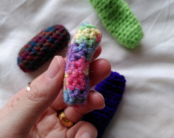 Click Clack Crochet Fidget Toy for Anxiety and Stress Relief. Handmade ...