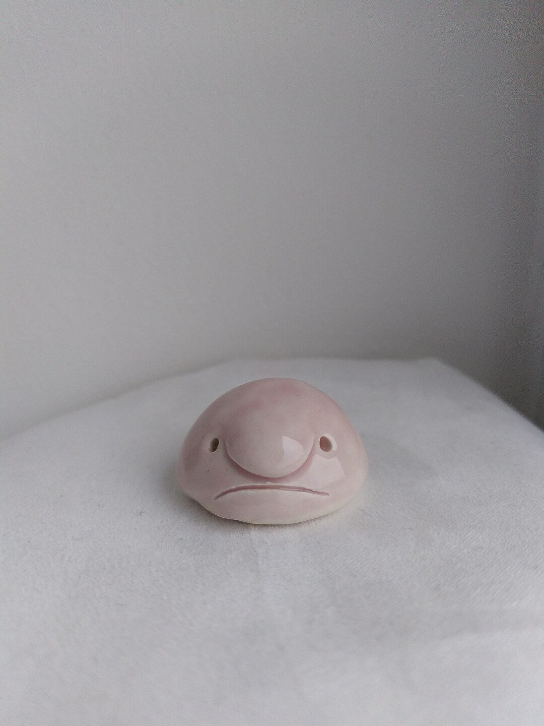 Floop- Ceramic Blobfish Friend Totem - Etsy