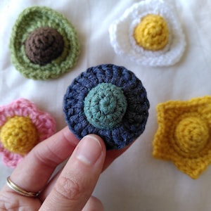 Mini Dimple Pop Crochet Fidget Toy for Stress Relief. Different Shapes ...