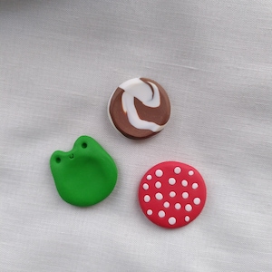 Polymer Clay Worry Stone/ Peace Pebble/fidget- Choose Your Own Colour ...
