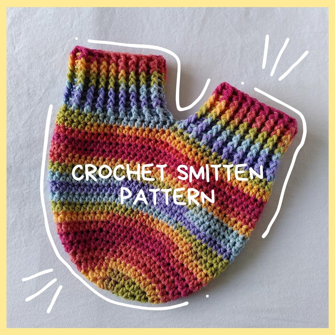 Easy Rib Smitten Pattern. Couples Mitten to Hold Hands in the Cold ...