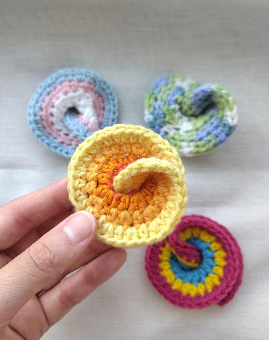 Mobius/ Infinity Loop Crochet Fidget Toy. Pick Your Own Colour and ...