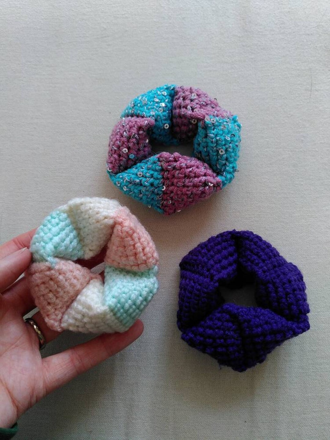 Flexagon Crochet Fidget Toy for Anxiety and Stress Relief. Handmade ...