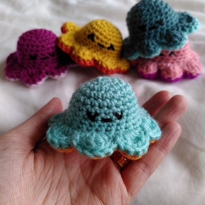 Reversible Octopal Crochet Fidget Toy for Anxiety and Stress Relief ...