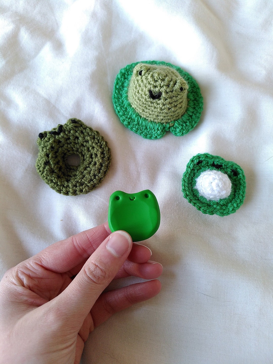 Froggy Fidgets! Handmade Crochet Fidgets in a Fun Frog Theme - Etsy