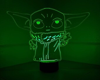 Grogu Led Light - Etsy
