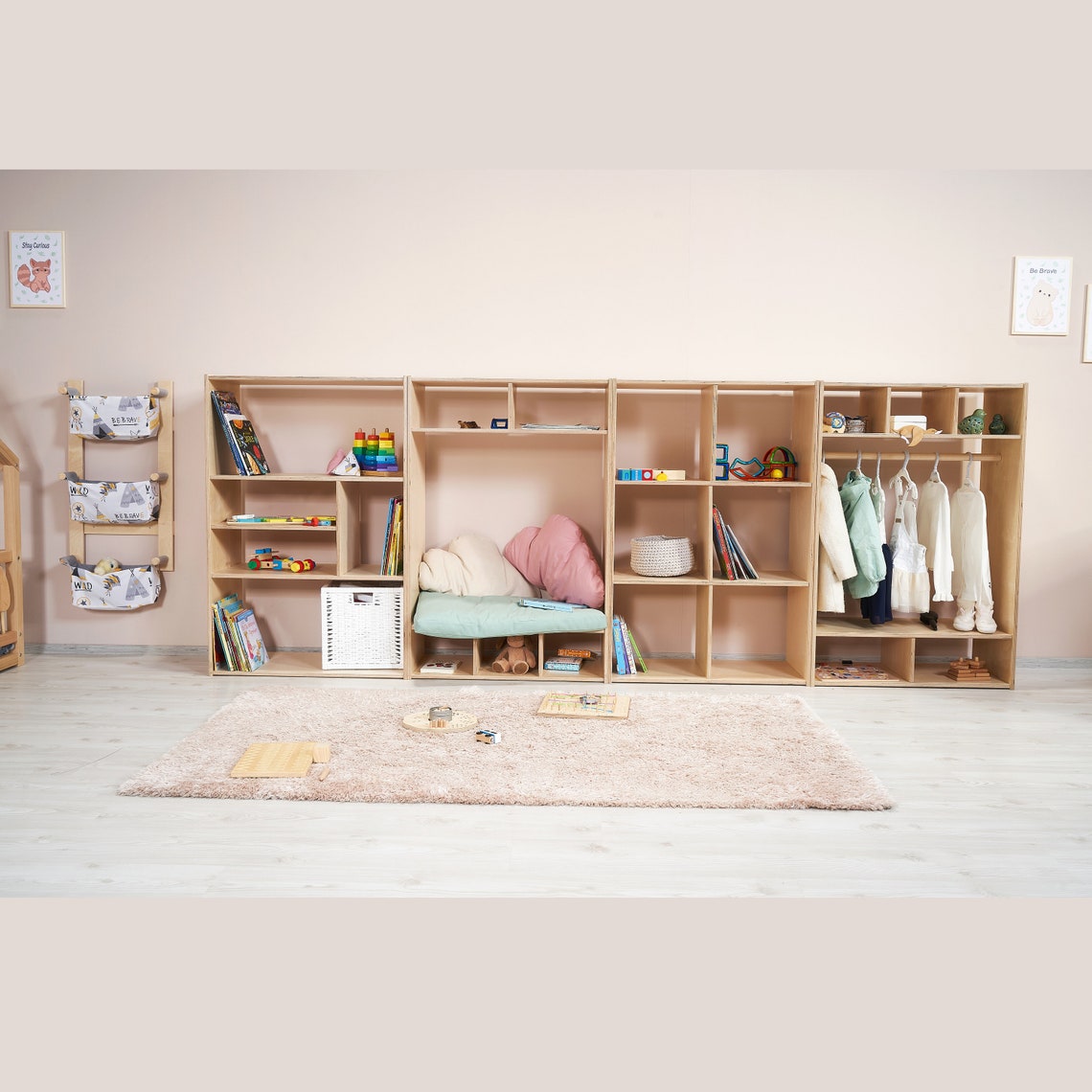 Montessori Shelves Montessori Storage Toy Display Shelves - Etsy