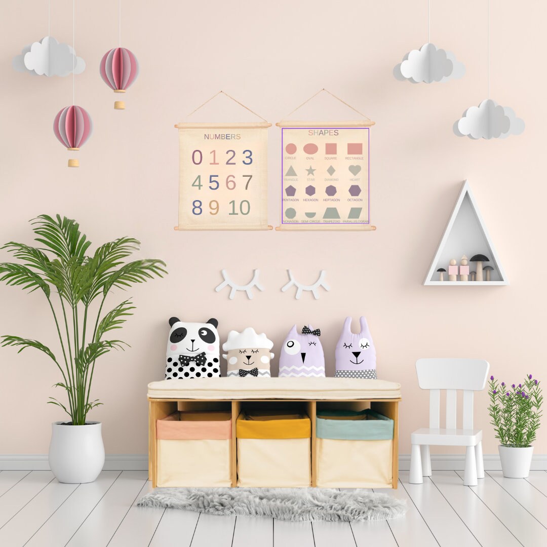 Toy Bench With Seat, Toy Box Bench, Toy Storage Bench, Montessori Bench ...