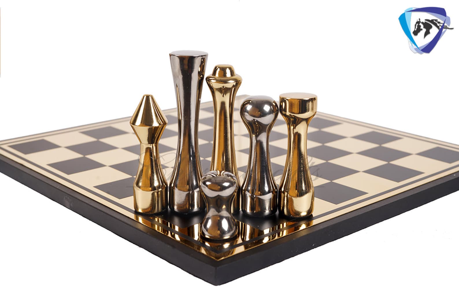 Metal Chess Set Unique NEW YORK SKYLINE Design Aluminium - Etsy