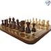 COMBO of Russian Zagreb Chess Set With 21" Rosewood(sheesham) Chess ...