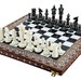 4.1" Camel Bone Chess Set Lotus Handmade Carved Chess Pieces | Chess ...