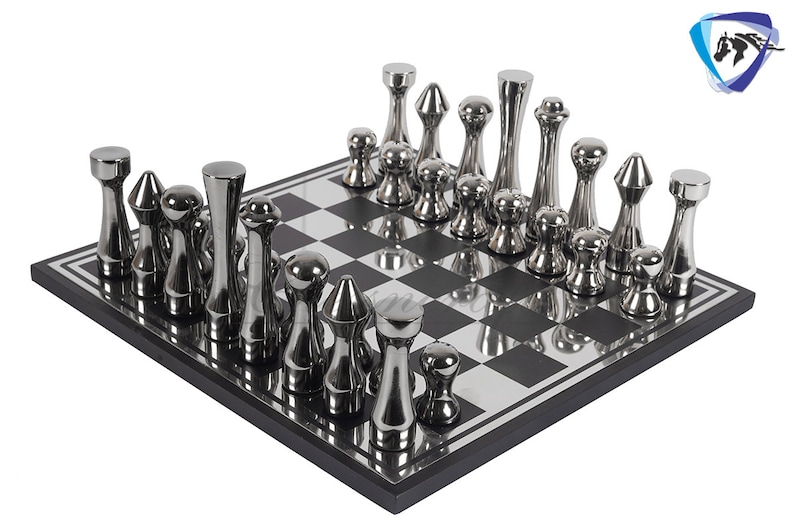 Metal Chess Set Unique NEW YORK SKYLINE Design Aluminium - Etsy