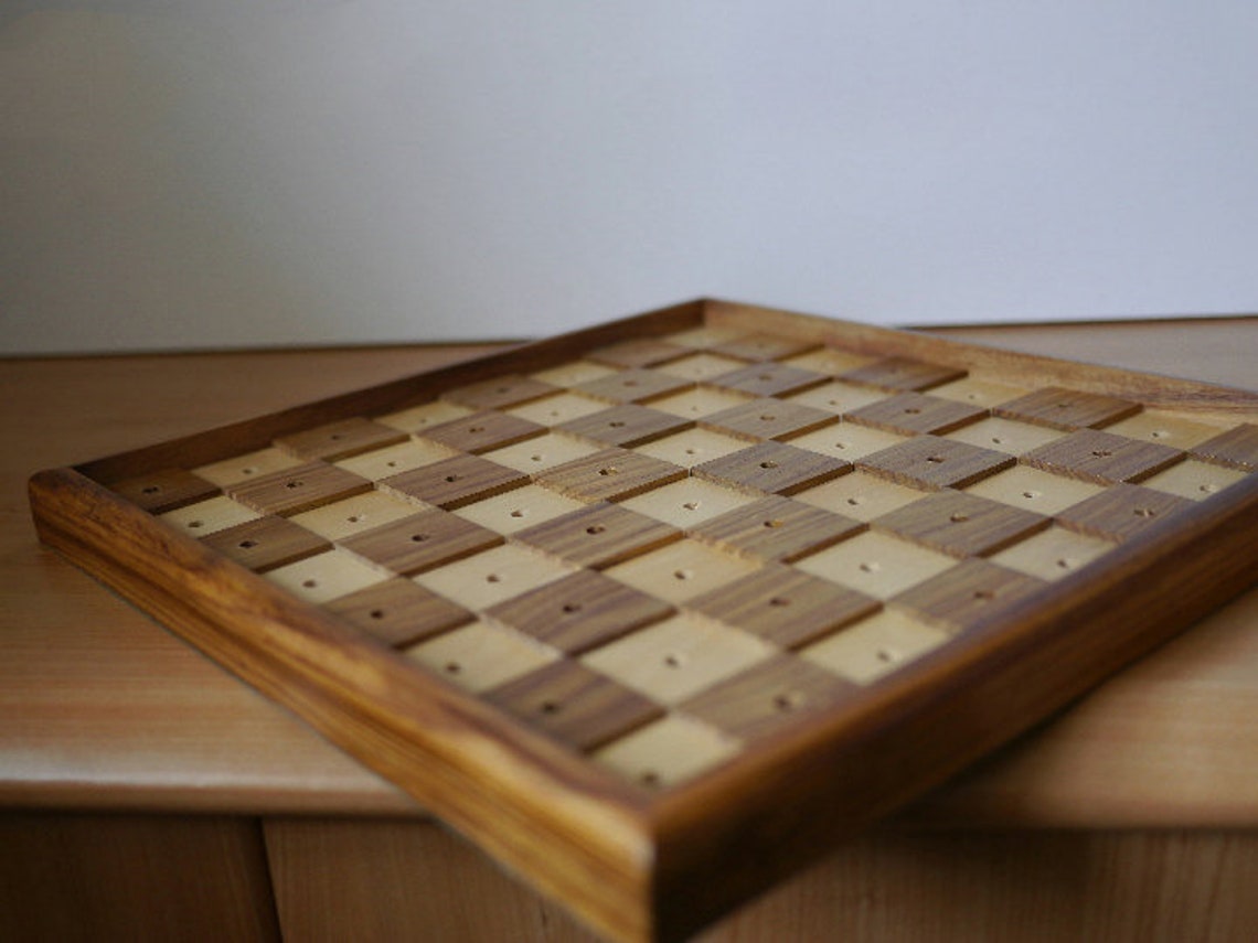 16 Blind Chess Set Wooden Braille Chess Board Set - Etsy
