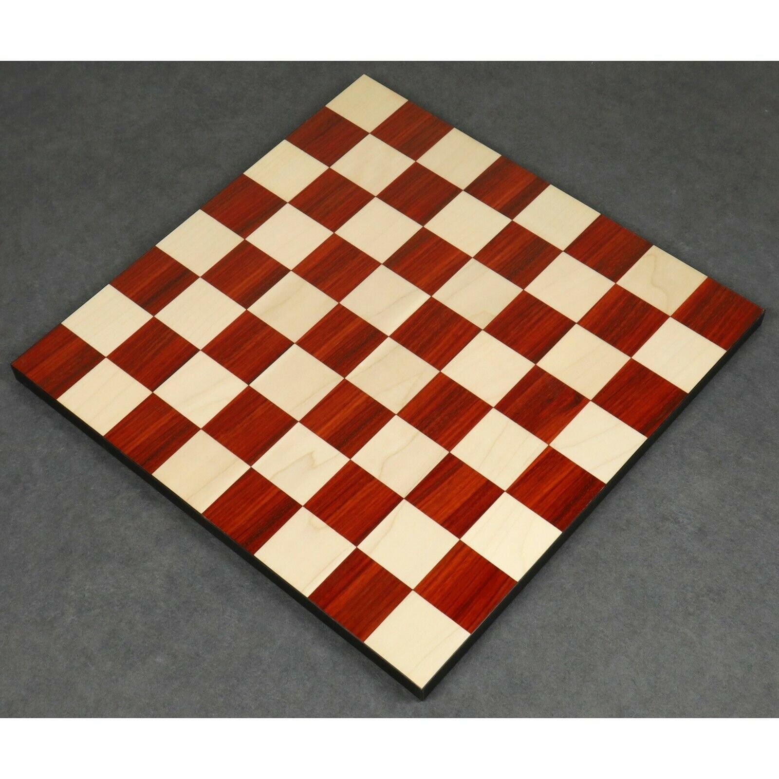 Borderless Chess Board 55mm Square in Ebonywood / Bud Rosewood - Etsy