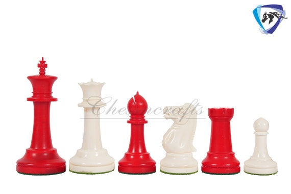 1849 Reproduced COOKE JACQUES Chess Pieces Set Camel Bone - Etsy