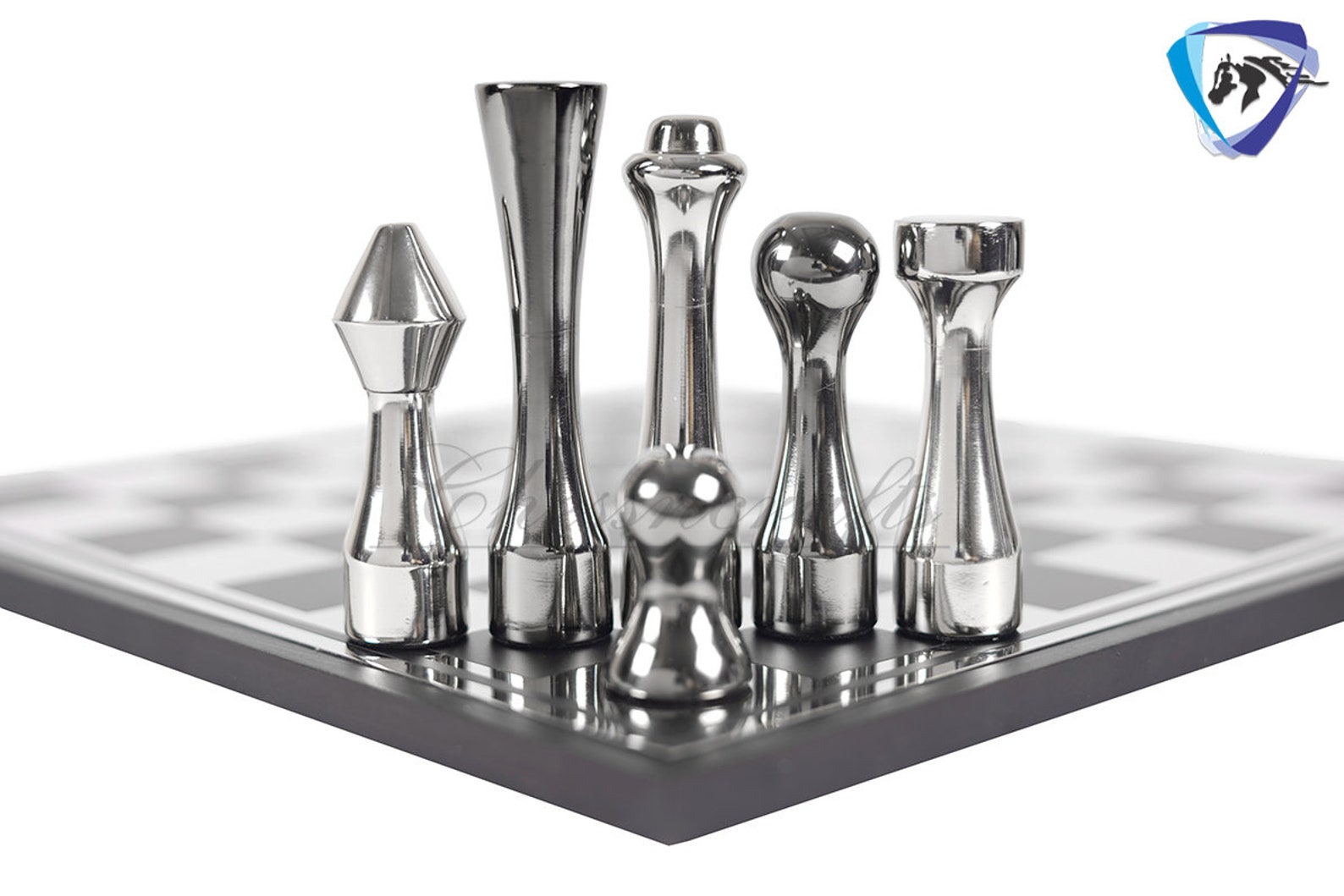 Metal Chess Set Unique NEW YORK SKYLINE Design Aluminium - Etsy