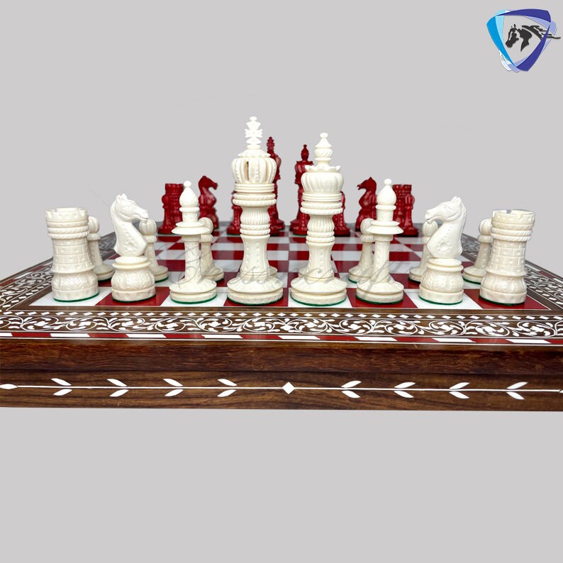 Combo of 16 INLAY ART WORK Wooden Folding Chess Board - Etsy